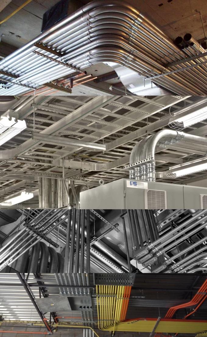 1/2"-4 Inch EMT Electrical Conduit Elbows 0.7mm-2.1mm Thickness Q195 Q235 Material