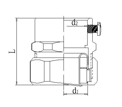 Rectangular Shape Flexible Conduit Fittings Electrical Pipe Connectors ...