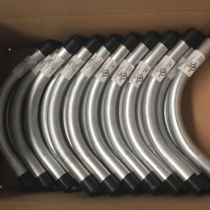 Anti Aging 90 Degree IMC Electrical Conduit Elbow Q195 Q235 Steel Material