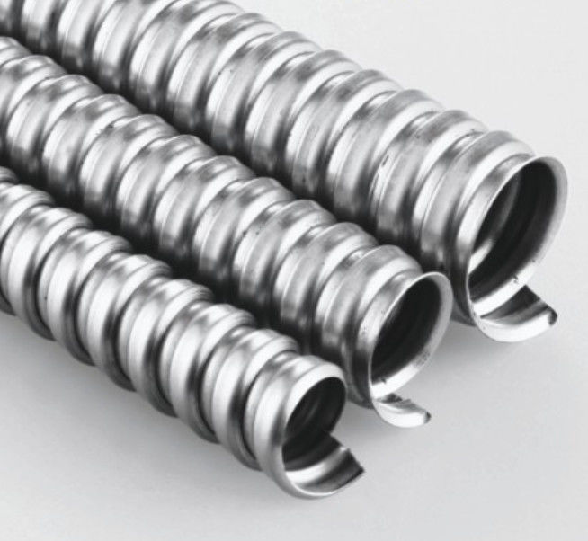 1/2" Metal Flexible Electrical Conduit Pipe For High Speed Rail Subway ...