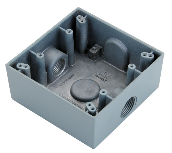 Square Watertight / Waterproof Electrical Box 1/2" 3/4" Size To Protect ...