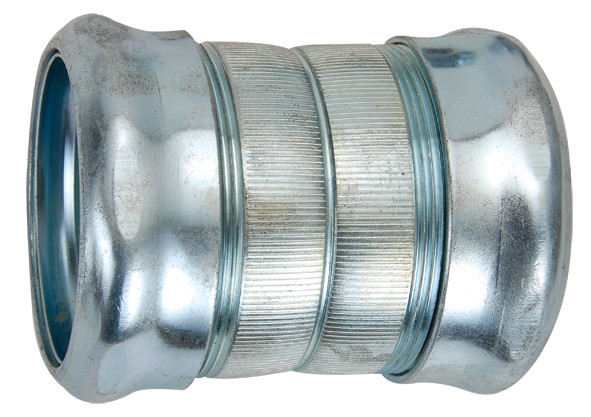 Indoor Compression Type EMT Conduit Fittings Rigid Conduit Union Coupling