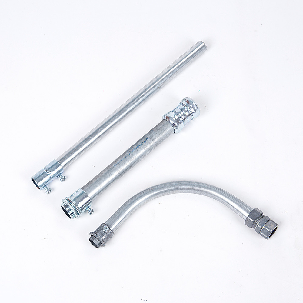 Insulated EMT Conduit Fittings Watertight Emt Connectors Zinc Die Casting