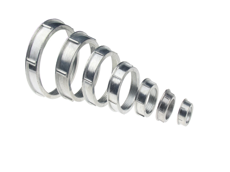 Threaded Insulating Rigid Conduit Fittings Electrical Steel Conduit Bushing